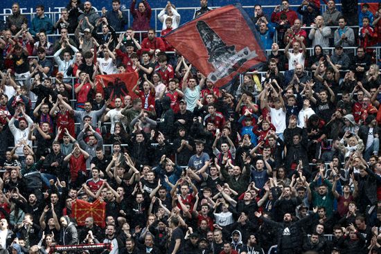 Osasunas Fans Celebrate After Winning Laliga Editorial Stock Photo ...