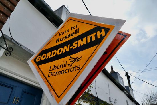 Posters Supporting Councillor Russell Gordon Smith Editorial Stock ...