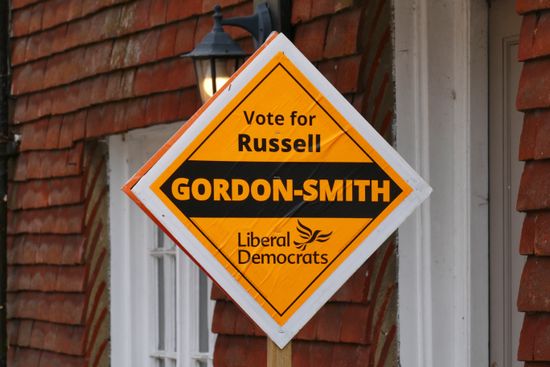 Posters Supporting Councillor Russell Gordon Smith Editorial Stock ...