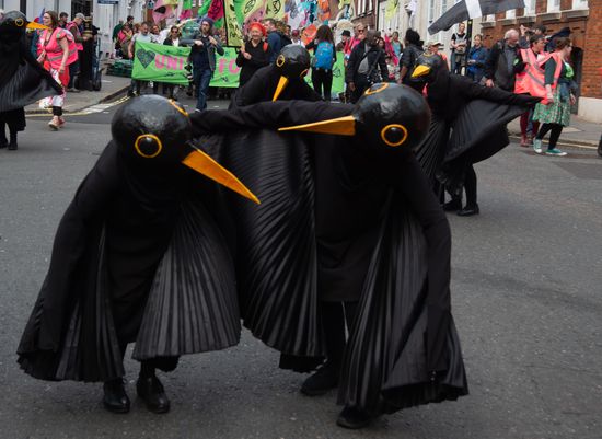 Thousands Extinction Rebellion Rebels Were Westminster Editorial Stock ...