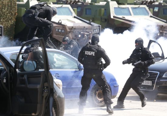 Members Serbian Army Special Forces Cobra Editorial Stock Photo - Stock ...