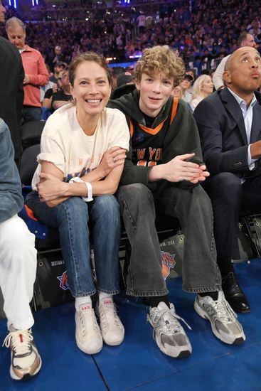 Christy Turlington Son Finn Burns Editorial Stock Photo - Stock Image ...