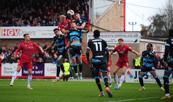 Lewis Freestone Cheltenham Town Brandon Cooper Editorial Stock Photo ...