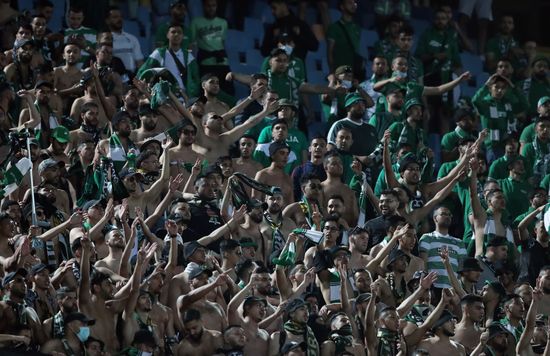 Raja Casablanca Fans During Caf Champions Editorial Stock Photo - Stock ...