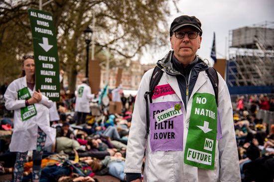 Activists Participate Diein During Big One Editorial Stock Photo ...