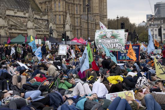 Protesters Seen Laying On Floor Diein Editorial Stock Photo - Stock ...
