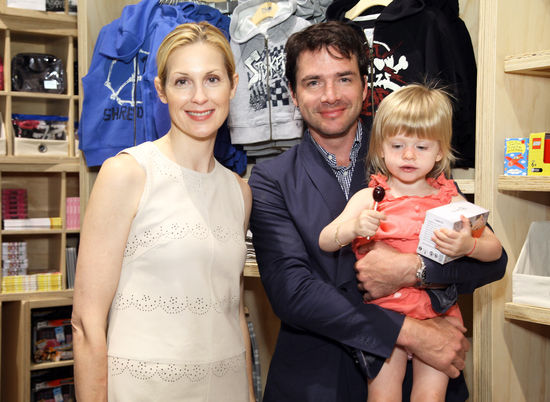 Matthew Settle Aven Settle Kelly Rutherford Editorial Stock Photo ...