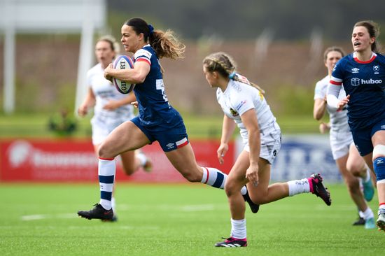 Deborah Wills Bristol Bears Carries Editorial Stock Photo - Stock Image ...