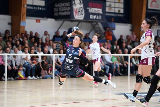 Anouck Clement Merignac Draws Goal During Editorial Stock Photo - Stock ...