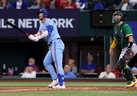 Texas Rangers Right Fielder Robbie Grossman Editorial Stock Photo ...