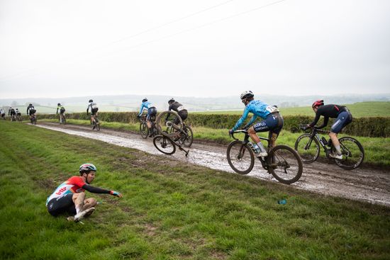 Lotto Destiny Rider Slides Out On Editorial Stock Photo - Stock Image ...