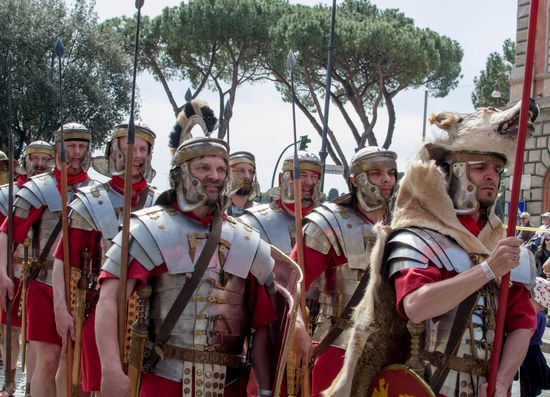 Historical Procession Set Off Circus Maximus Editorial Stock Photo ...