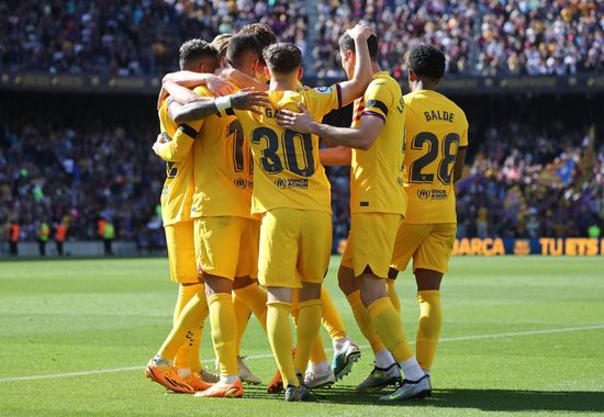Ferran Torres Goal Celebration During Match Editorial Stock Photo ...