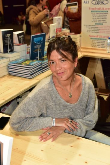 Sarah Degny Festival Du Livre De Editorial Stock Photo - Stock Image ...