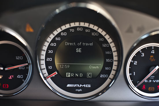 Mercedes C63 Amg Dashboard Editorial Stock Photo - Stock Image ...