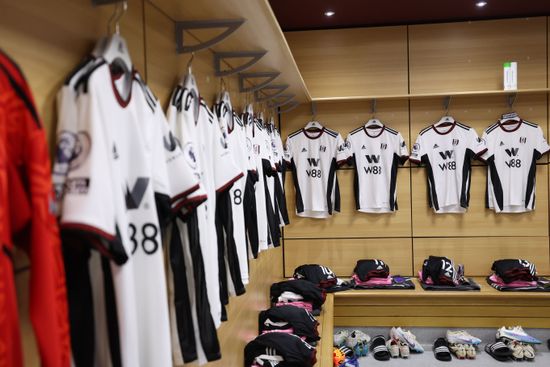 General View Inside Fulham Changing Room Editorial Stock Photo - Stock ...