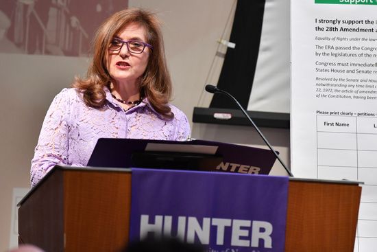 Hunter College President Jennifer J Raab Editorial Stock Photo - Stock ...