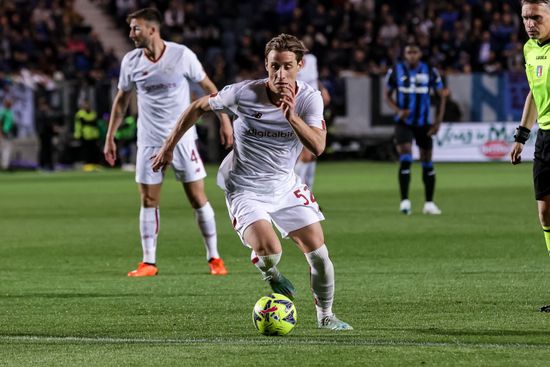 Edoardo Bove 52 Roma Action During Editorial Stock Photo - Stock Image ...