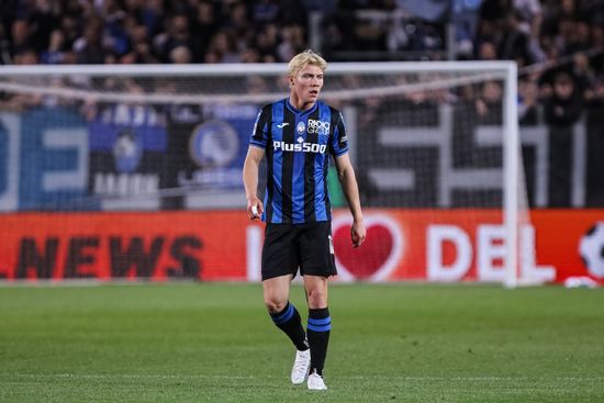 Rasmus Hojlund 17 Atalanta During Serie Editorial Stock Photo - Stock ...