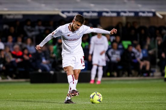 Diego Llorente 14 Roma Action During Editorial Stock Photo - Stock ...