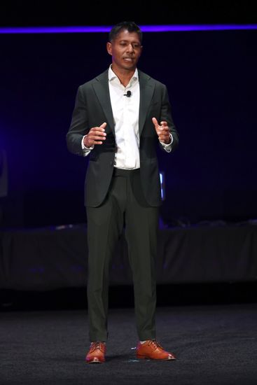 Asad Qizilbash Sony Pictures Cinemacon Presentation Editorial Stock ...
