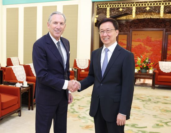Chinese Vice President Han Zheng Meets Editorial Stock Photo - Stock ...