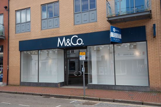 Mco Clothes Shop Egham High Street Editorial Stock Photo - Stock Image ...