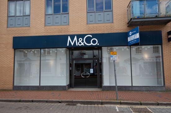 Mco Clothes Shop Egham High Street Editorial Stock Photo - Stock Image ...