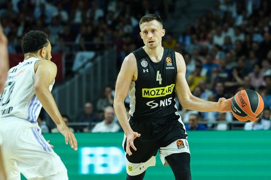 Aleksa Avramovic R Partizan Mozzart Bet Editorial Stock Photo - Stock ...
