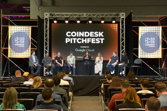 Paula Taylor Host Coindesk Heidi Pease Editorial Stock Photo - Stock ...