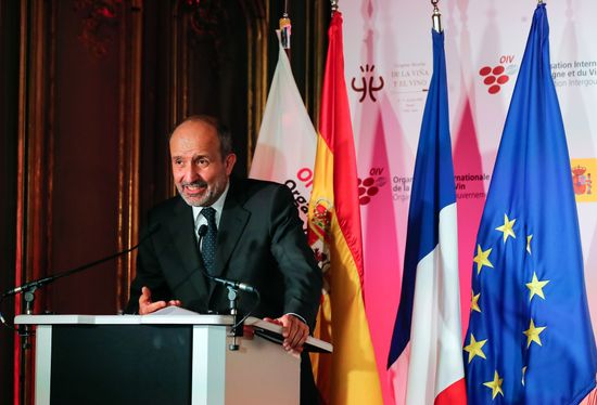 Victorio Redondo Spanish Ambassador France Speaks Editorial Stock Photo ...