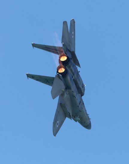 Fighter Jet Performs During Air Show Editorial Stock Photo - Stock ...
