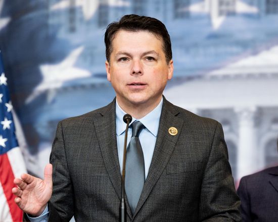 Us Representative Brendan Boyle Dpa Speaking Editorial Stock Photo ...