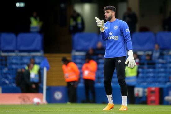 Brentford Goalkeeper David Raya Ahead Kickoff Editorial Stock Photo ...
