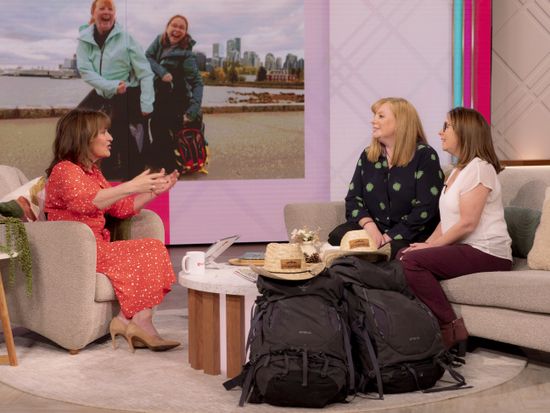 Lorraine Kelly Cathie Rowe Tricia Sail Editorial Stock Photo - Stock Image | Shutterstock