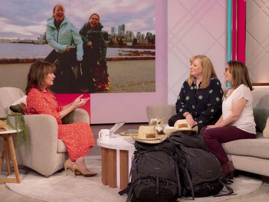 Lorraine Kelly Cathie Rowe Tricia Sail Editorial Stock Photo - Stock Image | Shutterstock