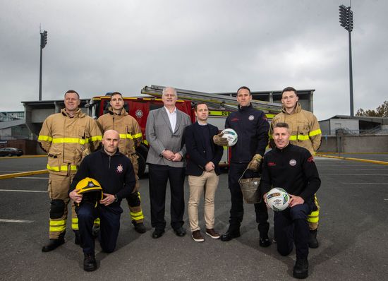 Firefighters Nigel Kiernan Alan Owens Derek Editorial Stock Photo ...