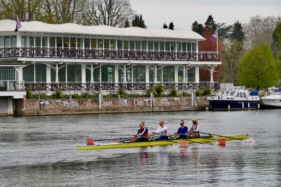 Members Leander Club Rowing Teams Train Editorial Stock Photo - Stock ...