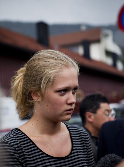 Ida Knutsen Who Survived Attack On Editorial Stock Photo - Stock Image ...
