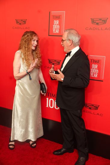 Mia Farrow Steven Spielberg Seen Attending Editorial Stock Photo ...
