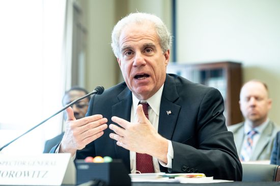Michael Horowitz Inspector General Us Department Editorial Stock Photo ...