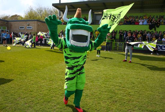 Fgr Mascot Neville Green Devil Walks Editorial Stock Photo - Stock ...