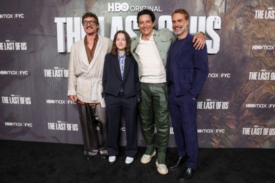 Lr Pedro Pascal Bella Ramsey Gabriel Editorial Stock Photo - Stock ...