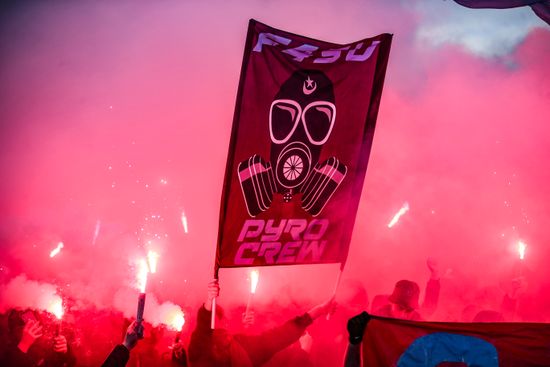 Dundalk Vs Drogheda United Drogheda Fans Editorial Stock Photo - Stock ...