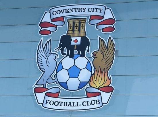 Coventry City Logo On Side Stadium Editorial Stock Photo - Stock Image ...