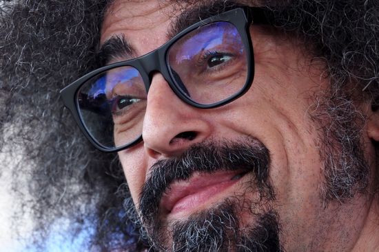 Caparezza Pseudonym Michele Salvemini Italian Rapper Editorial Stock ...