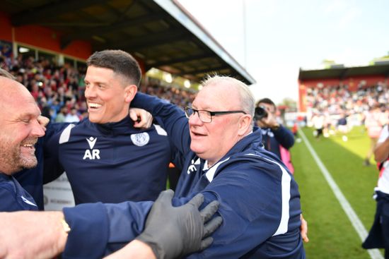 Steve Evans Manager Stevenage Fc Final Editorial Stock Photo - Stock ...