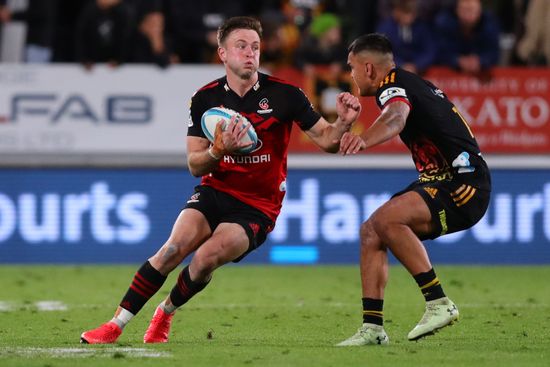 Fergus Burke Crusaders During Super Rugby Editorial Stock Photo - Stock ...