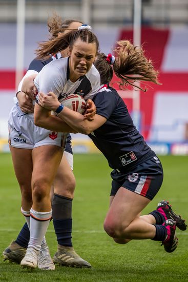 Hollie Dodd England During Rugby League Editorial Stock Photo - Stock ...