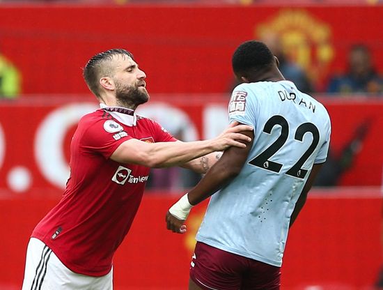 Luke Shaw Manchester United Jhon Duran Editorial Stock Photo - Stock ...
